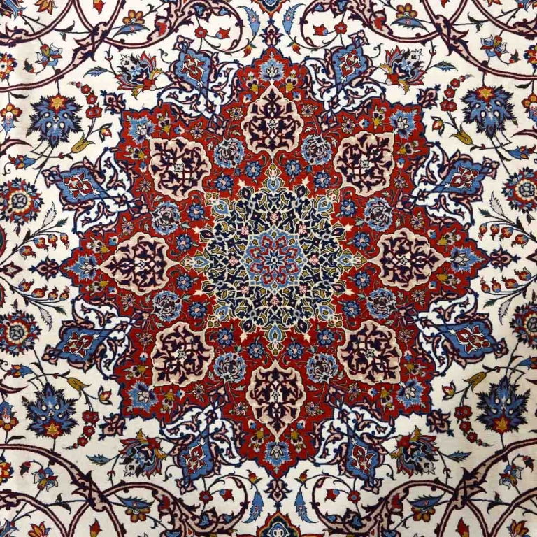 Vintage Isfahan - 14'7 x 10'2 - 1753 - Damoka