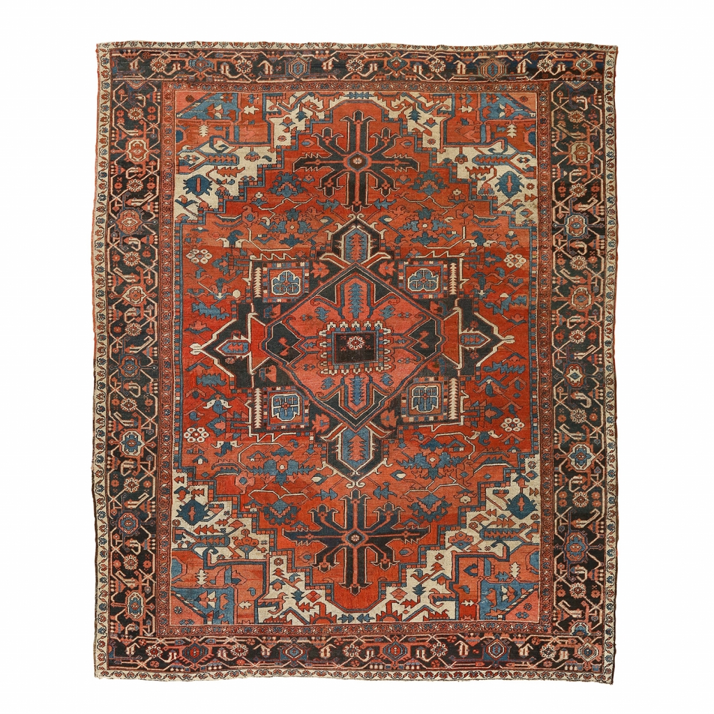 Vintage Serapi-12'6 x 9'-1702 - Damoka