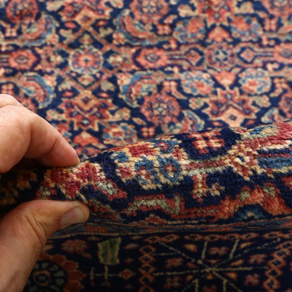 Vintage Tabriz-12'9 x 9'9-5050 - Damoka