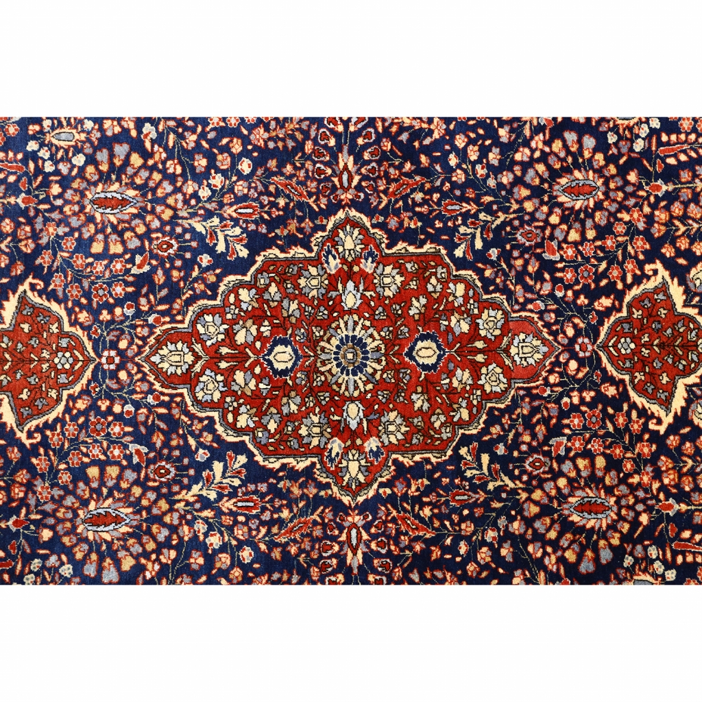 Vintage Kashan Atash Oghli-6'7x4'6-1945 - Damoka